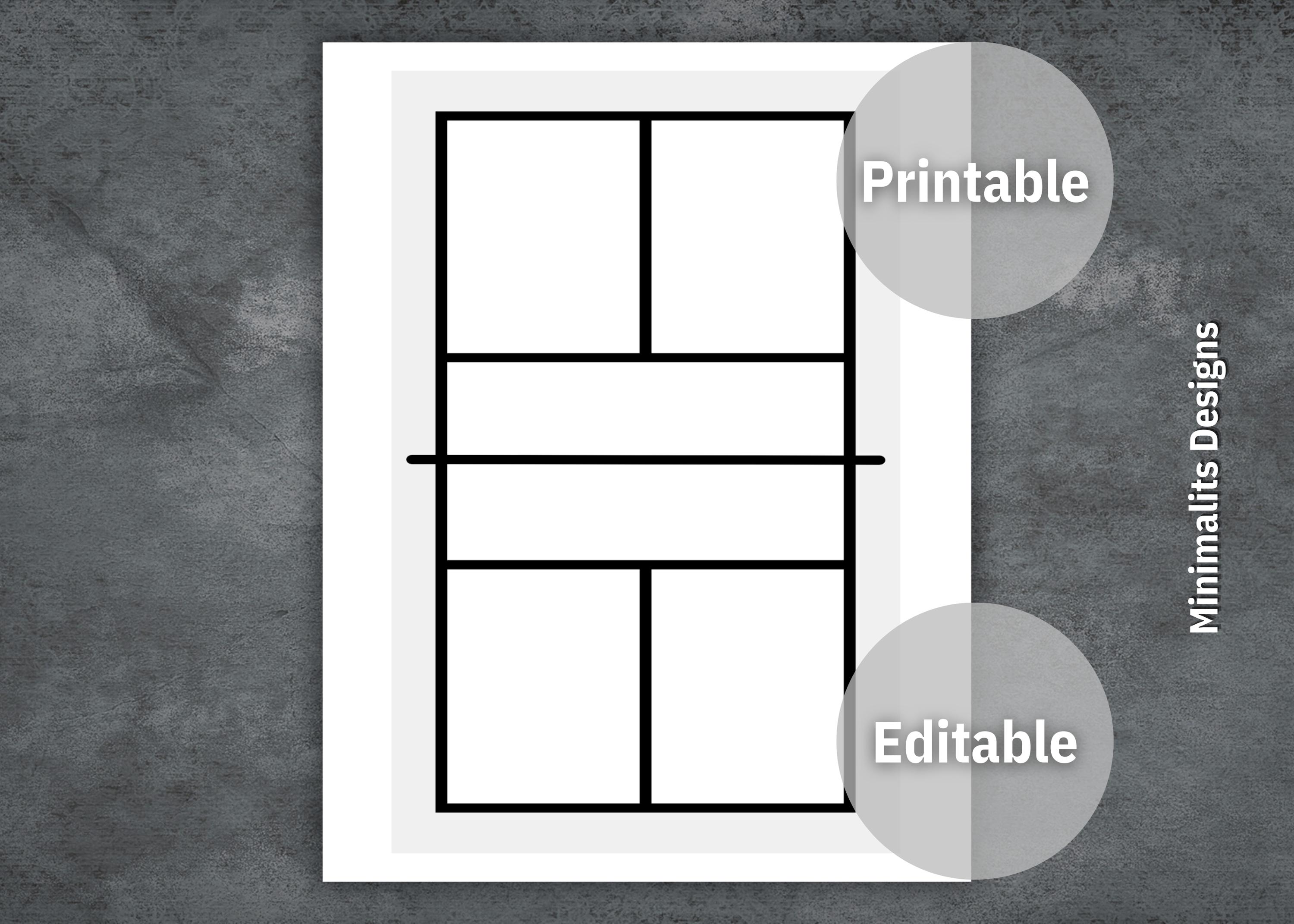 Pickleball Playbook Template, Printable Blank Pickleball Diagrams ...