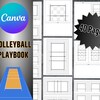 Volleyball Photo Collage, Editable Canva Template, Volleyball Canva ...