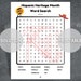 Hispanic Heritage Month, Printable Hispanic Word Search, Celebrate ...