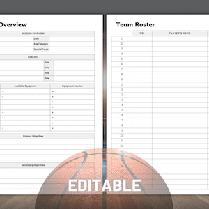Basketball Coaching Template, Basketball Practice Plan, Basketball Game ...