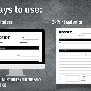 Receipt Template, Order Form, Business Receipt, Payment Receipt ...