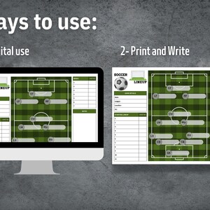 Soccer Lineup, Soccer Lineup Maker, Football Game Day Strategy ...