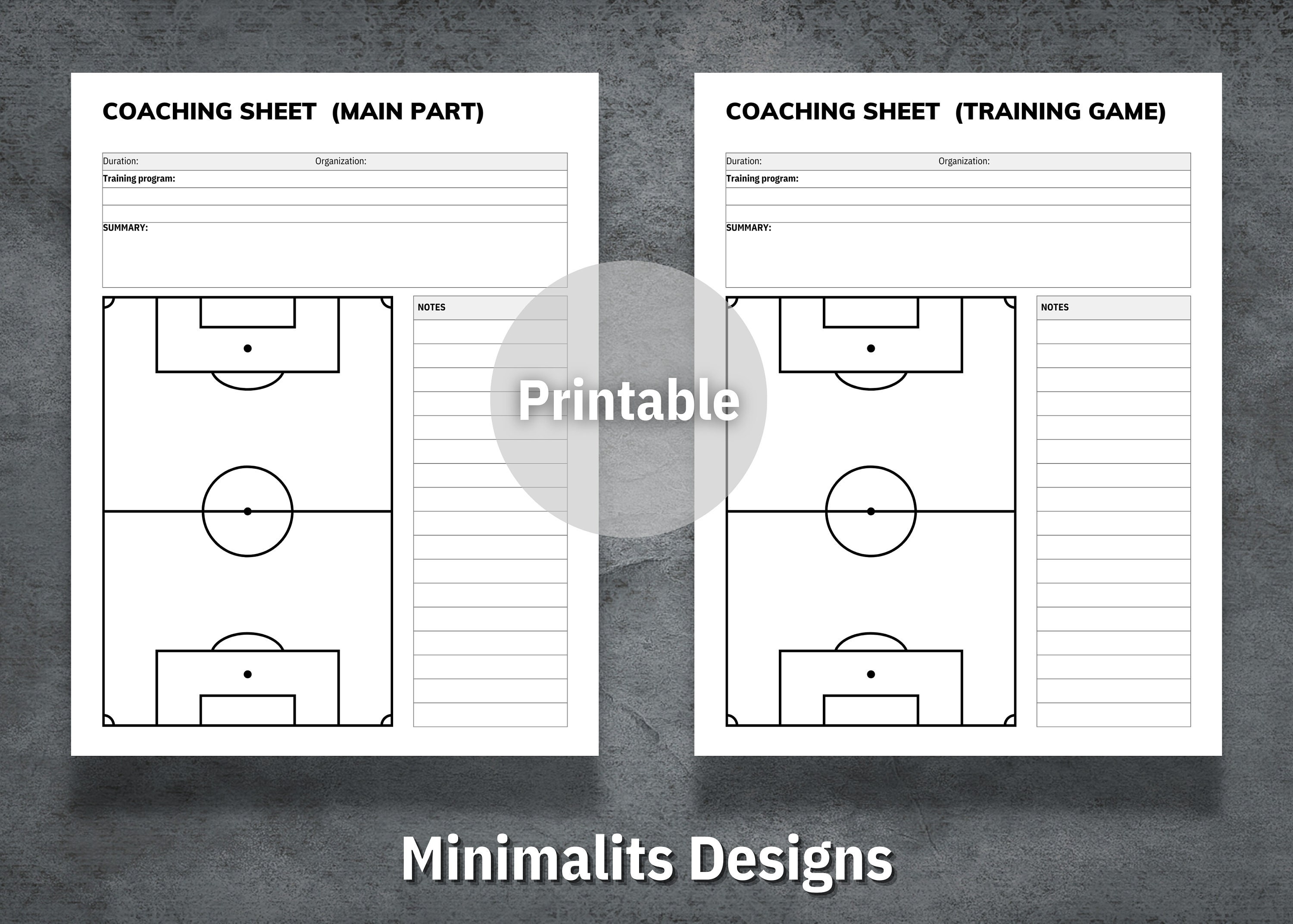 Soccer Coach Sheet Shop | Modern Soccer Coach