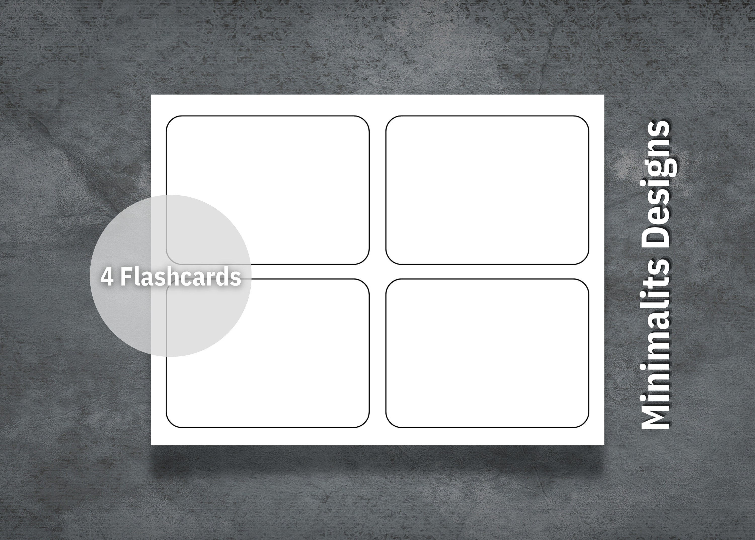 Printable Flashcards, Flash Cards Template, Blank Flash Cards, School ...