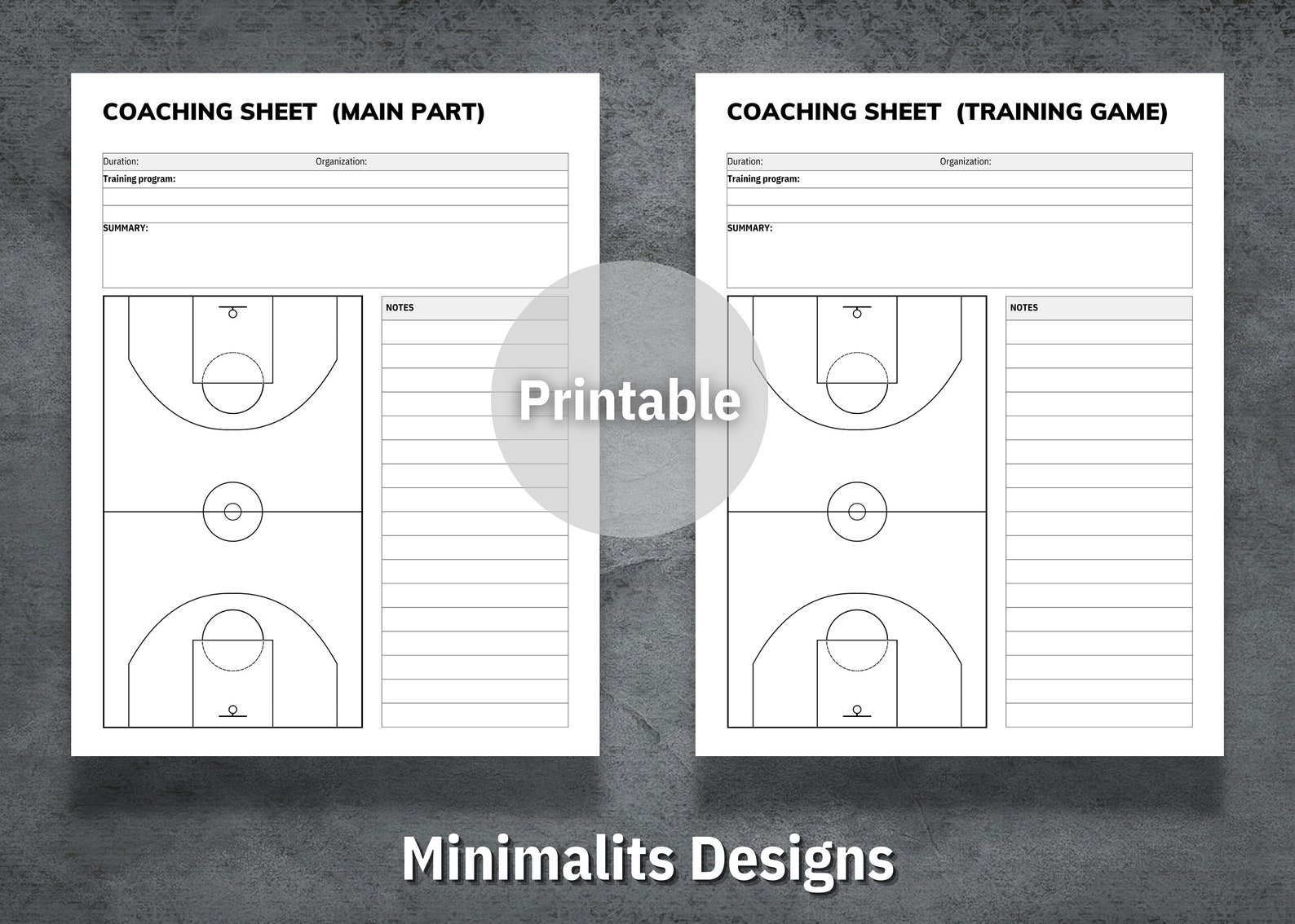 Basketball Coaching Sheet, Basketball Practice Plan, Basketball Game ...