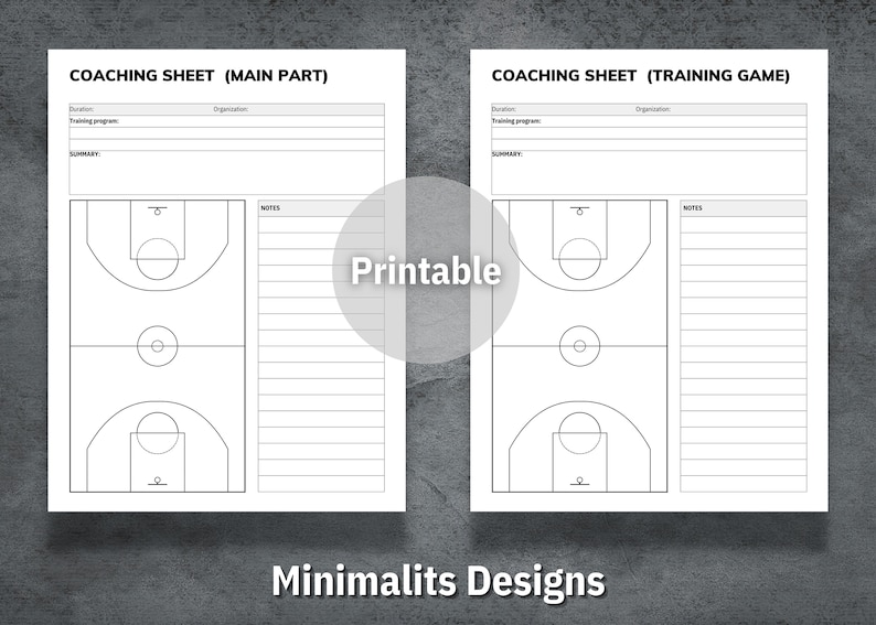 Basketball Coaching Sheet, Basketball Practice Plan, Basketball Game ...