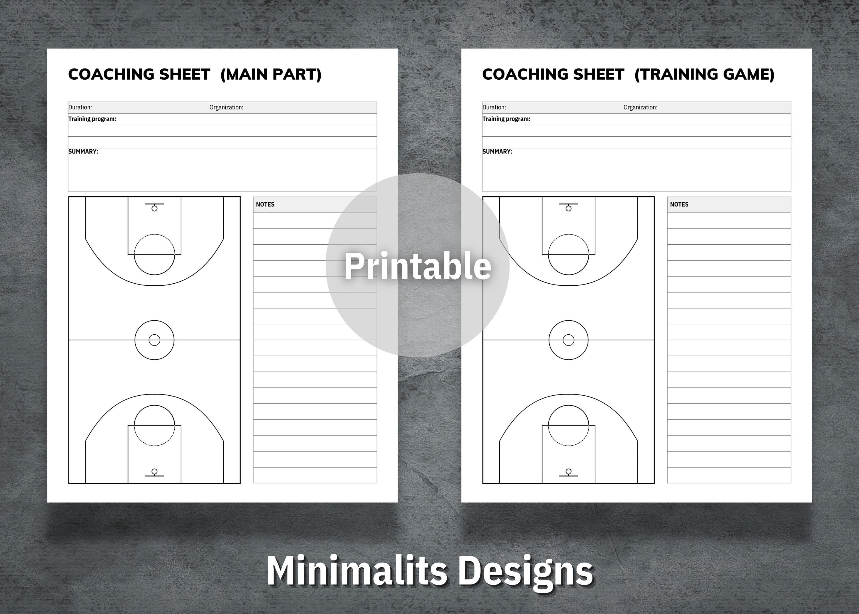 Basketball Coaching Sheet, Basketball Practice Plan, Basketball Game ...