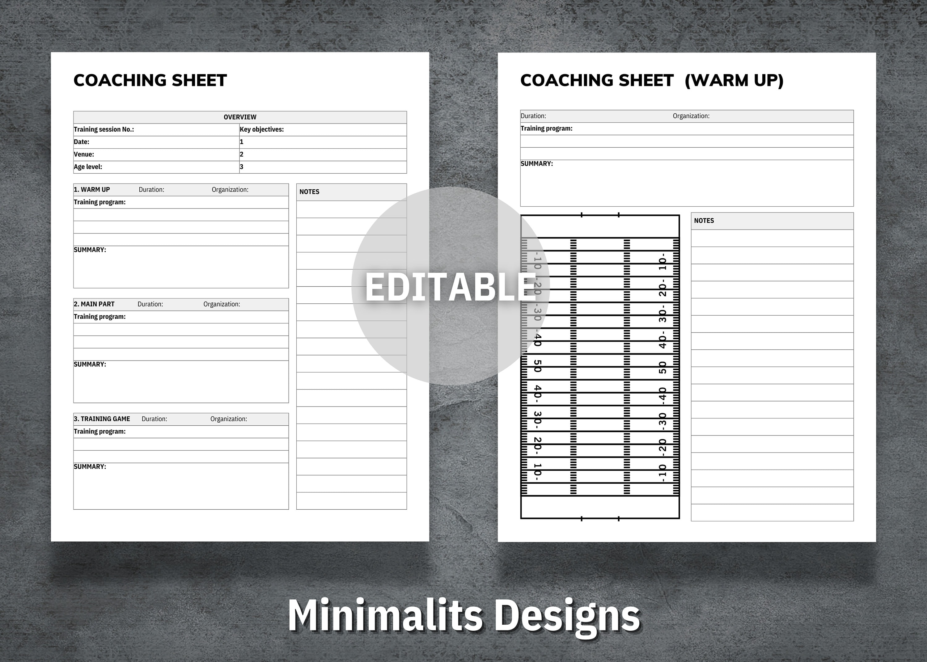American Football Coaching Sheet, Football Practice Plan, Football Game ...