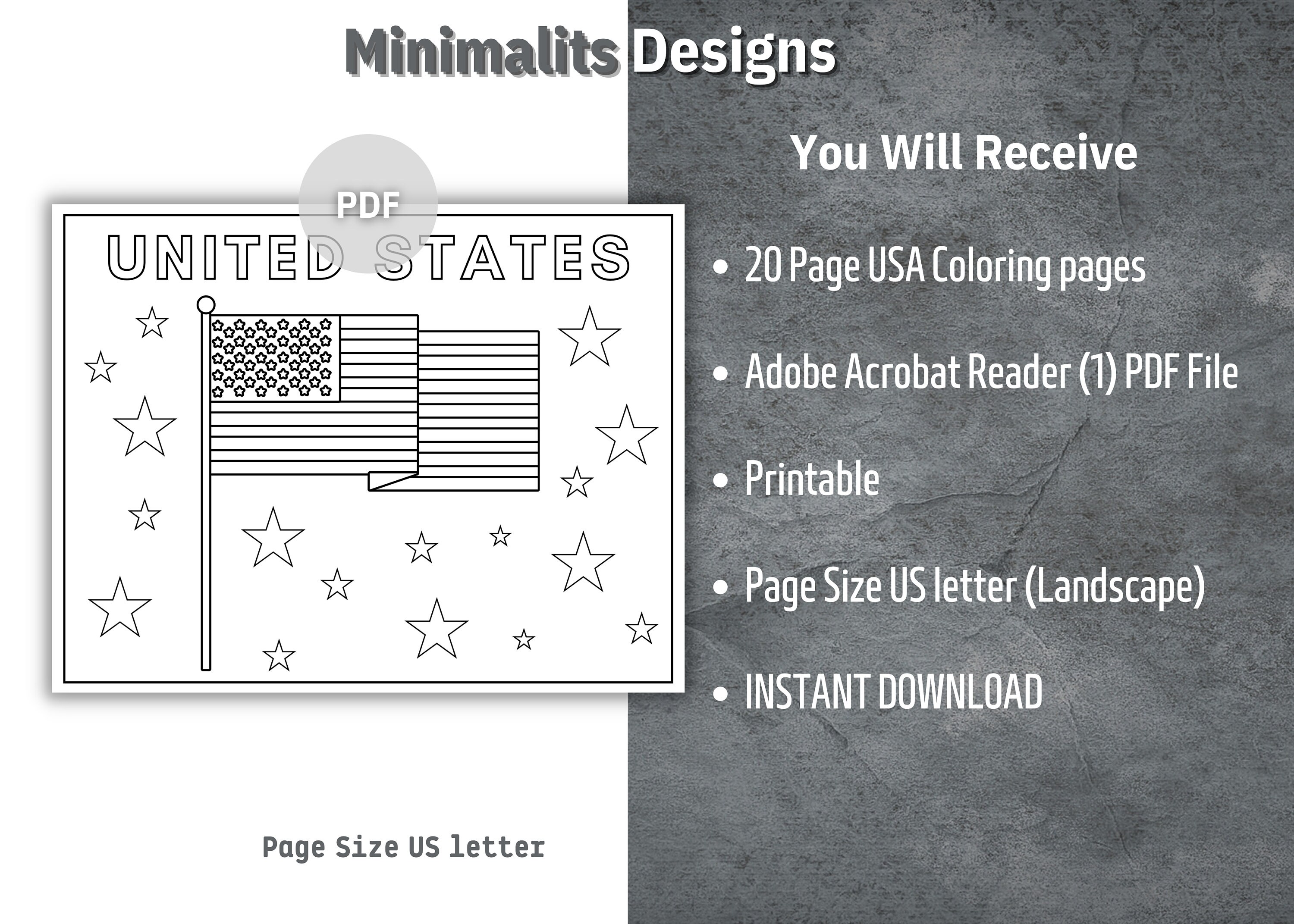 USA Coloring Pages, Printable United States Coloring Pages, Kids ...