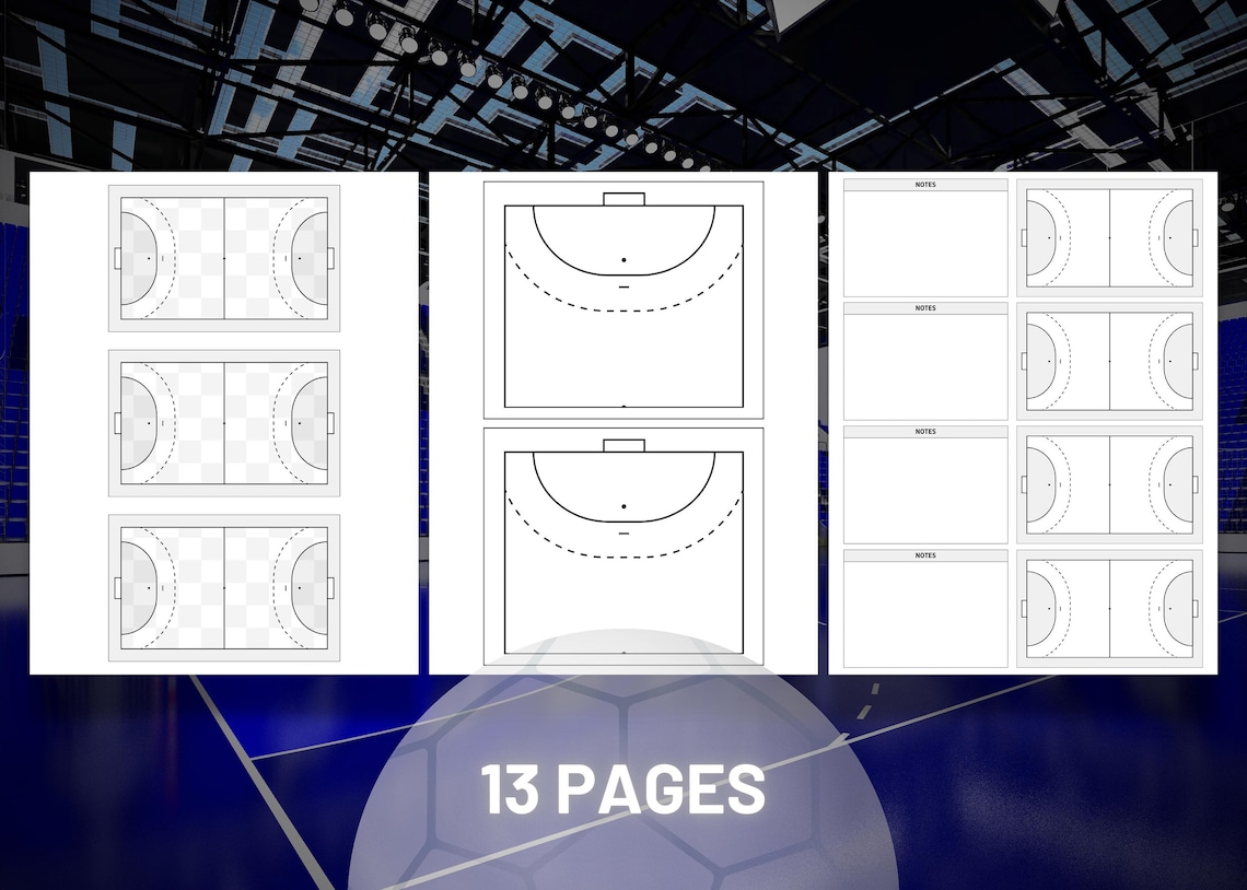 Handball Coaching Template Handball Practice Plan Handball - Etsy