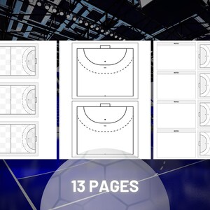 Handball Coaching Template, Handball Practice Plan, Handball Game Day ...
