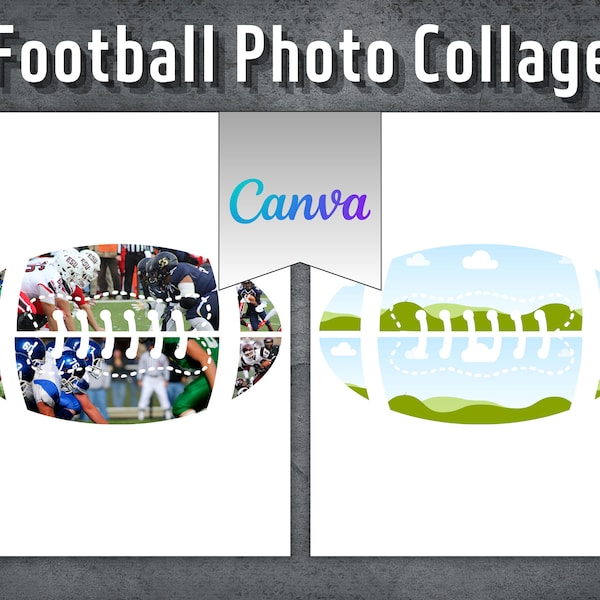 Football Template - Etsy