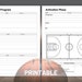 Basketball Coaching Template, Basketball Practice Plan, Basketball Game ...