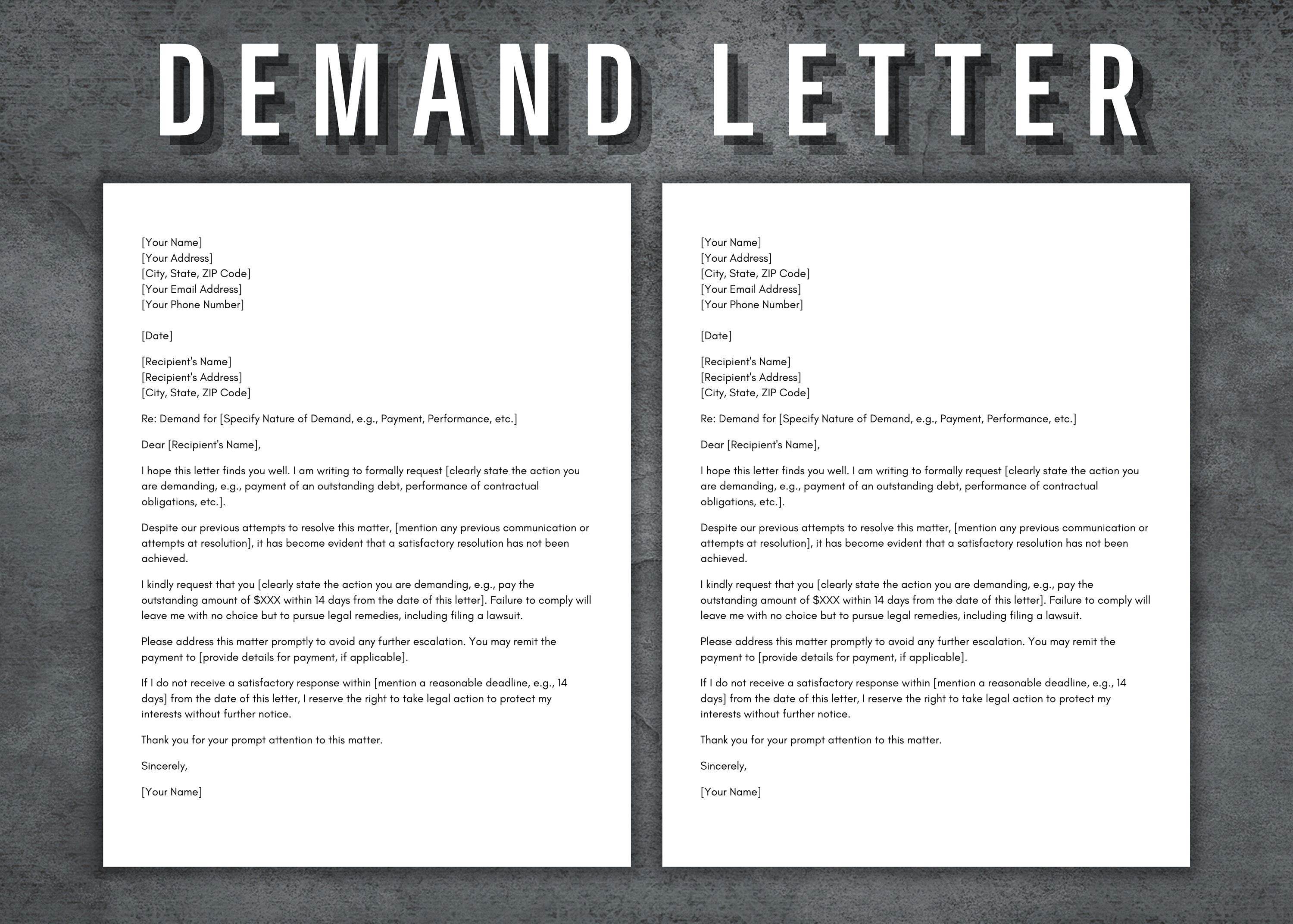 Legal Format Letter Simple Agreement Letter 15+ Examples, Format,