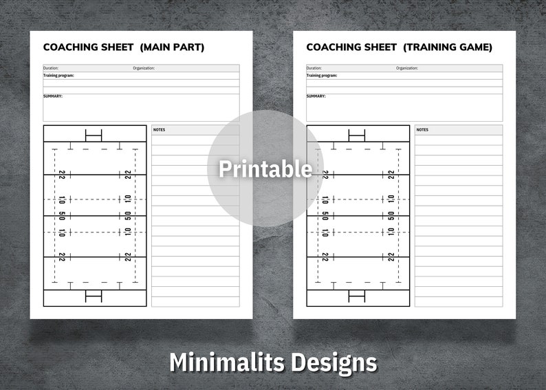 Rugby Coaching Sheet, Rugby Practice Plan, Rugby Game Day Strategy ...