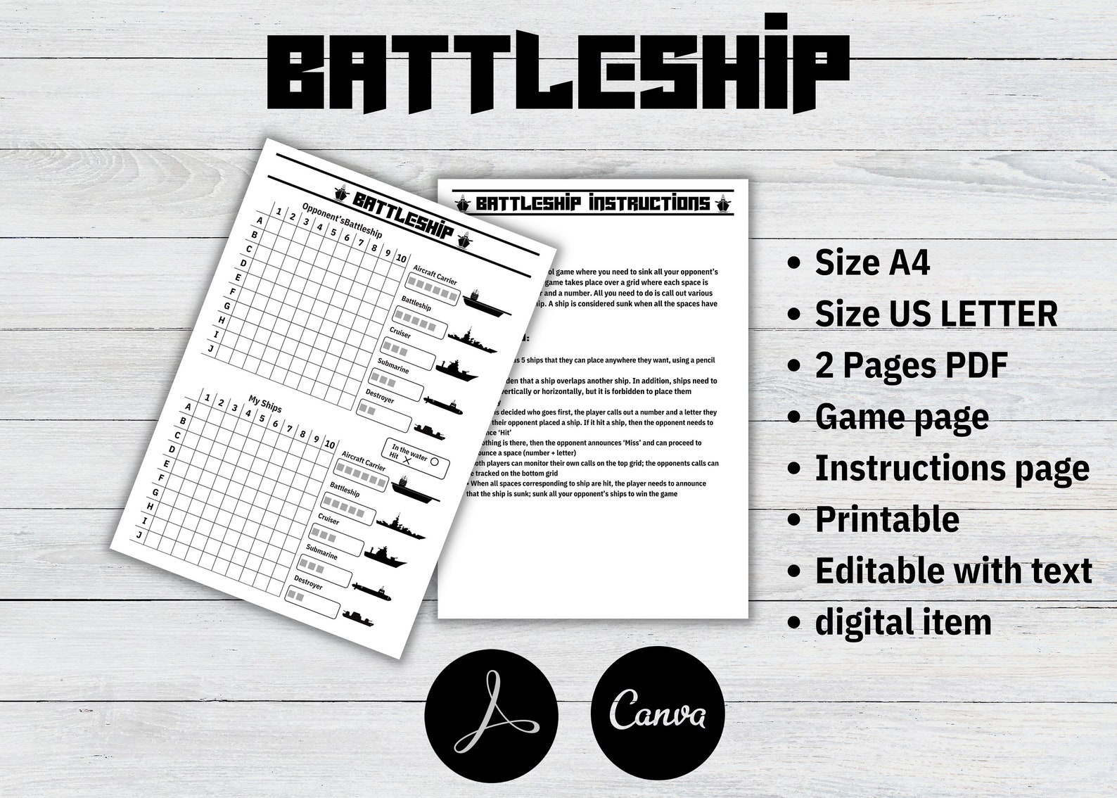 Battleship Game, Battleship Board Game, Battleship Paper Game, Road ...