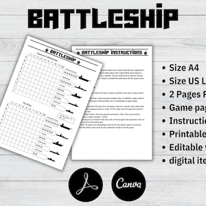 Battleship Game, Battleship Board Game, Battleship Paper Game, Road ...