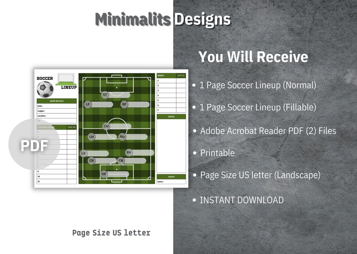 Soccer Lineup, Soccer Lineup Maker, Football Game Day Strategy ...