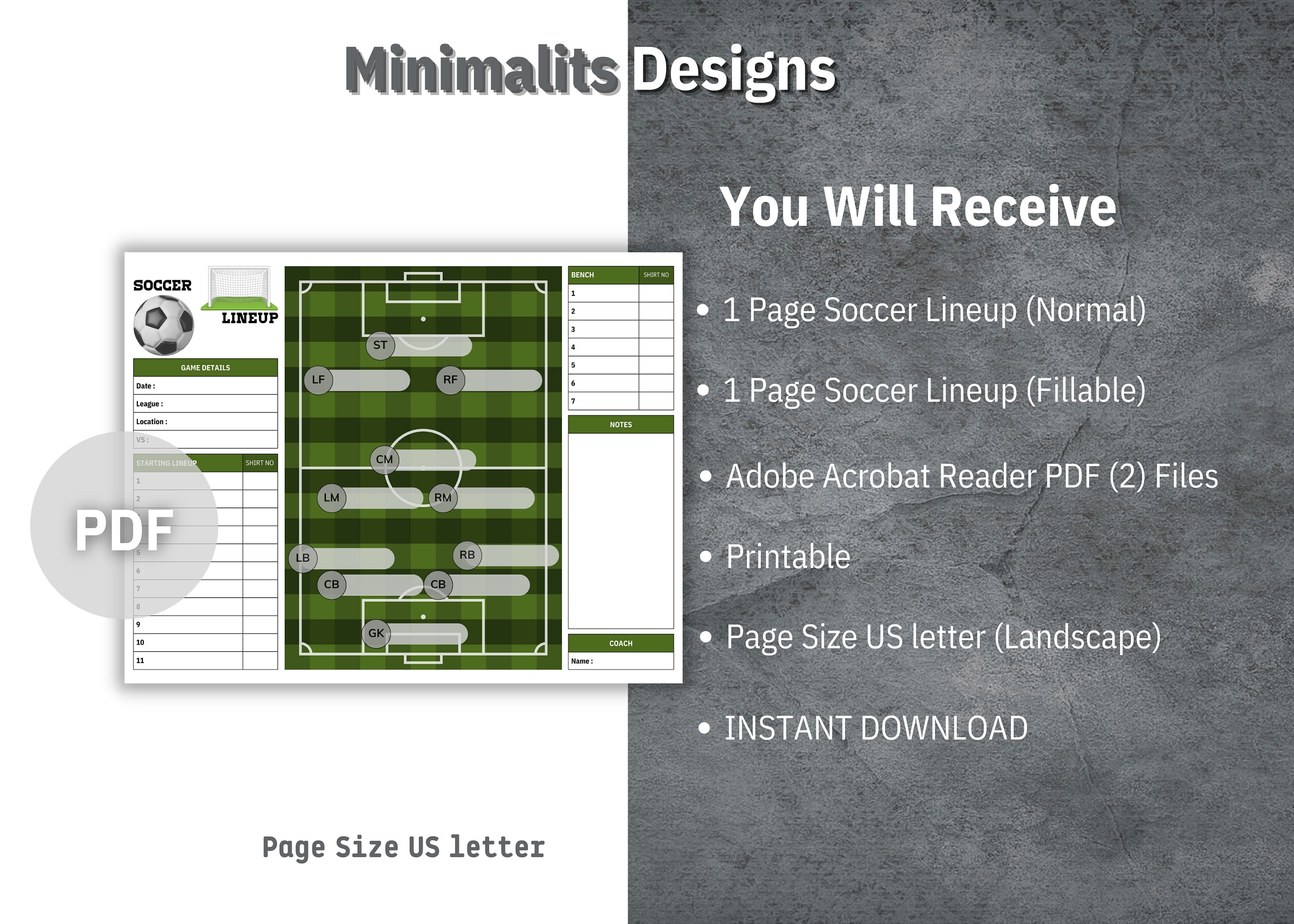 Soccer Lineup, Soccer Lineup Maker, Football Game Day Strategy ...