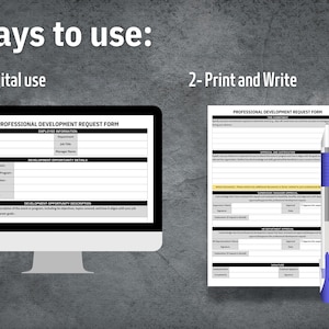 Professional Development Request Form, Printable Continuing Education ...