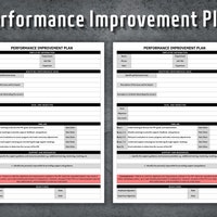 Performance Improvement Plan Template, Employee Performance, Employee ...