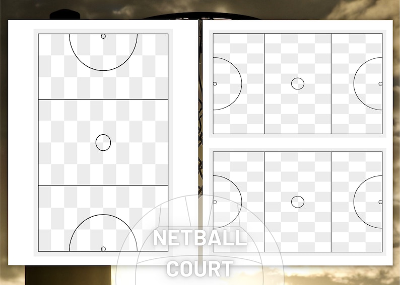 Netball Coaching Template, Netball Practice Plan, Netball Game Day ...