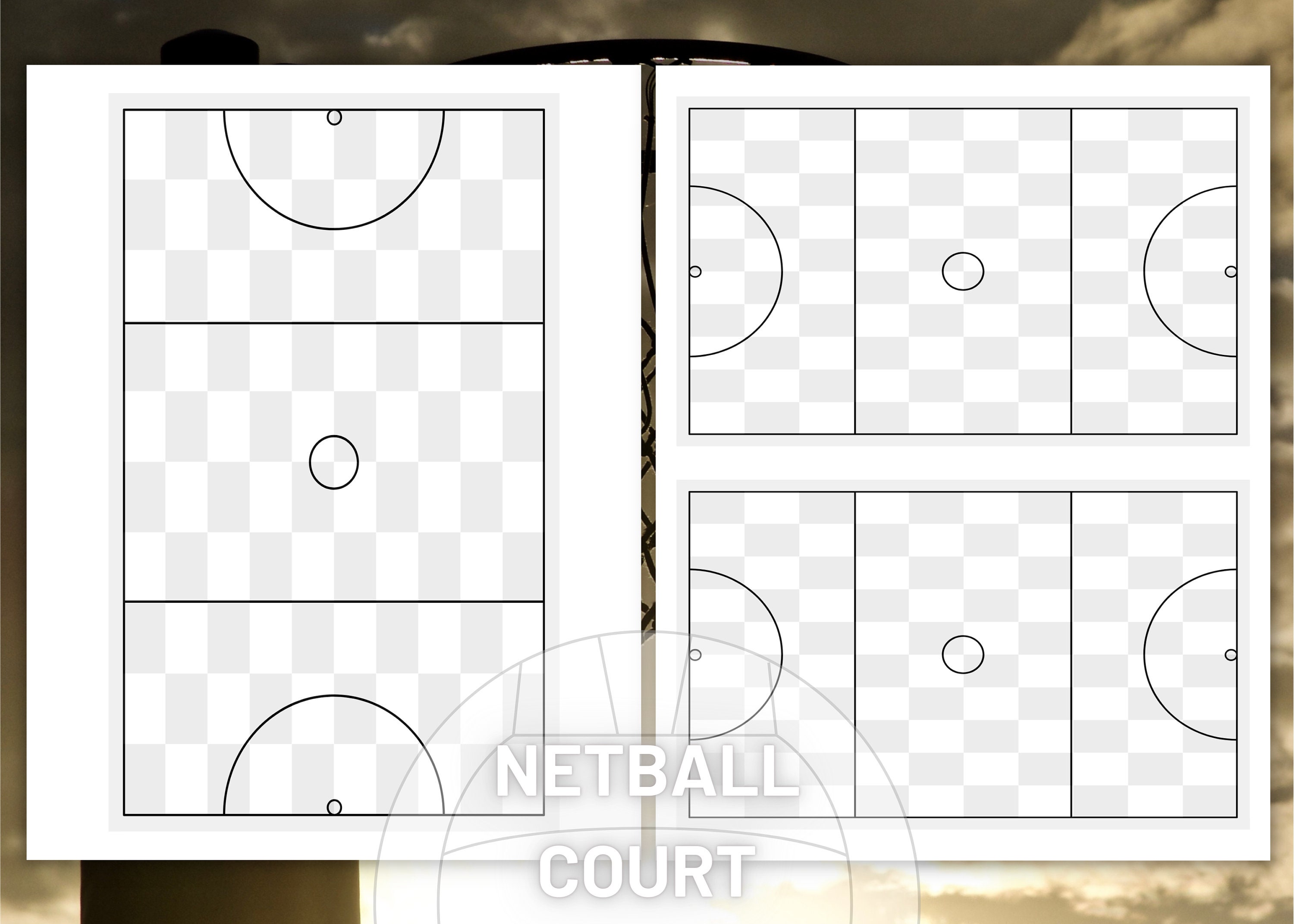 Netball Coaching Template, Netball Practice Plan, Netball Game Day ...