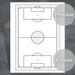 Football Playbook Template, Printable Blank Soccer Diagrams, Canva ...