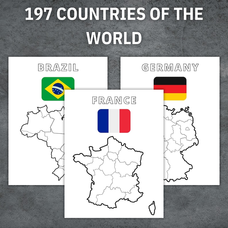 Country Maps Coloring Pages, Printable Maps Coloring Pages, Country ...