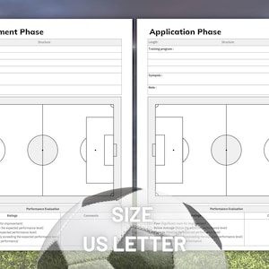 Football Coaching Template, Soccer Practice Plan, Football Game Day ...