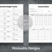 Personal Trainer Sheet, Personal Training Program Template, Fitness ...