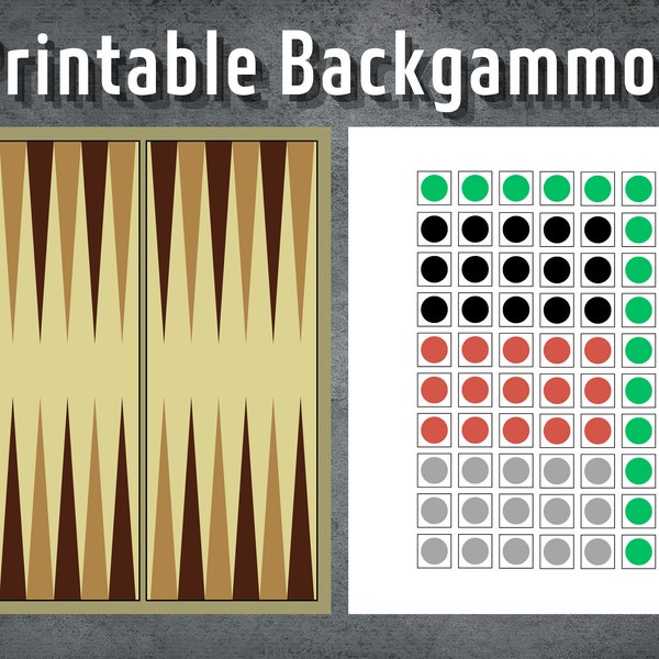 Backgammon - Etsy