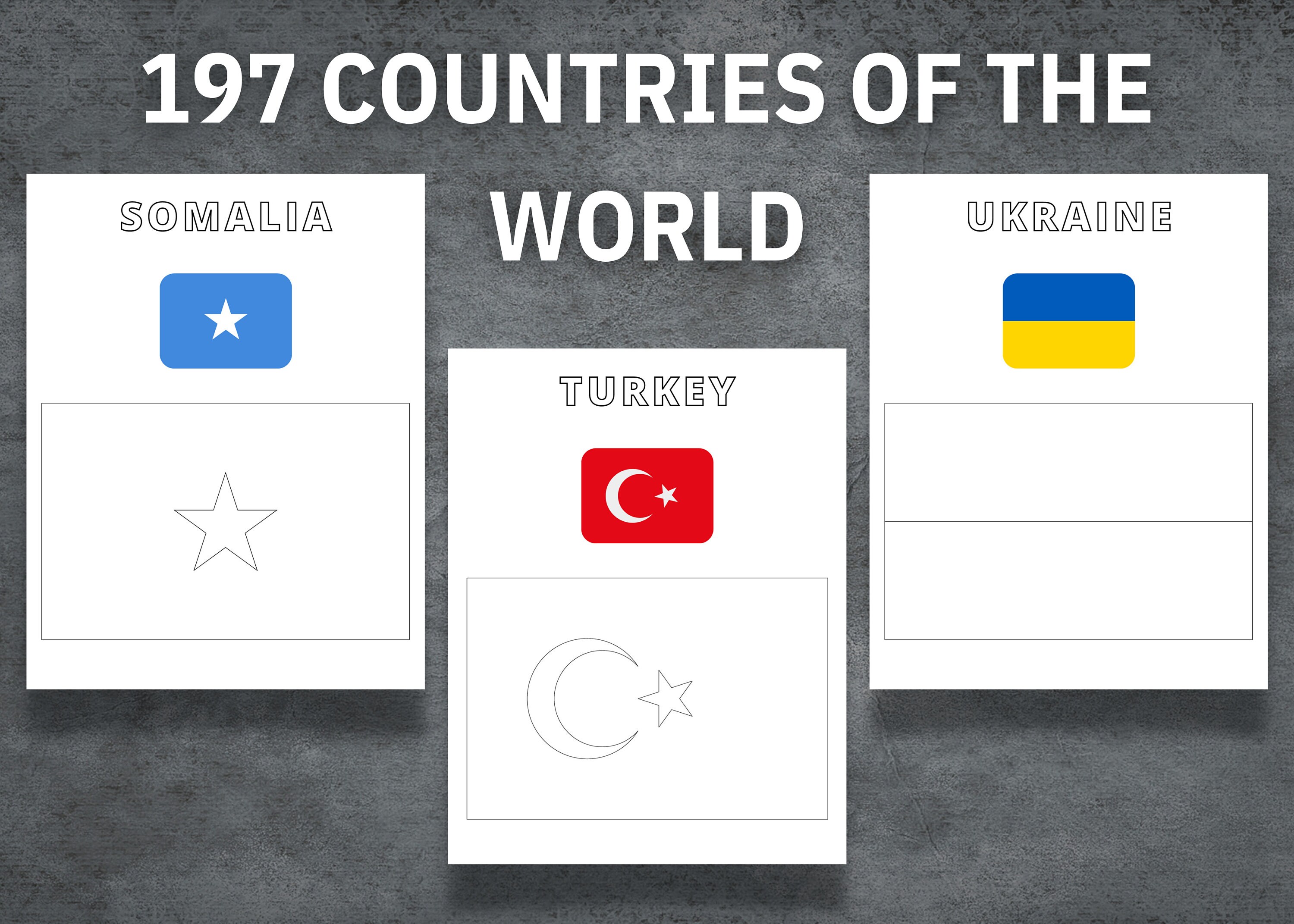 World Flags Coloring Pages, Printable Flags Coloring Pages, Countries ...