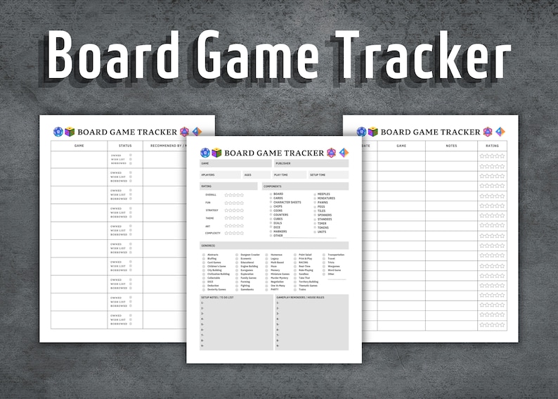 Board Game Trackers, Social Games, Board Game Log, What to Play Next ...