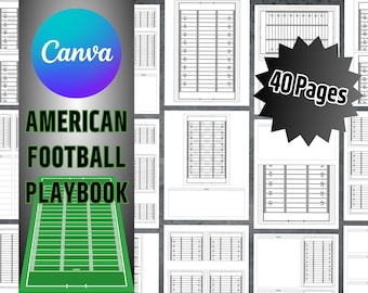 Printable Football Playbook Template, Printable Blank Football Diagrams ...