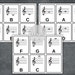 Treble Clef Flash Cards, Printable Music Note Flash Cards, Treble Clef ...