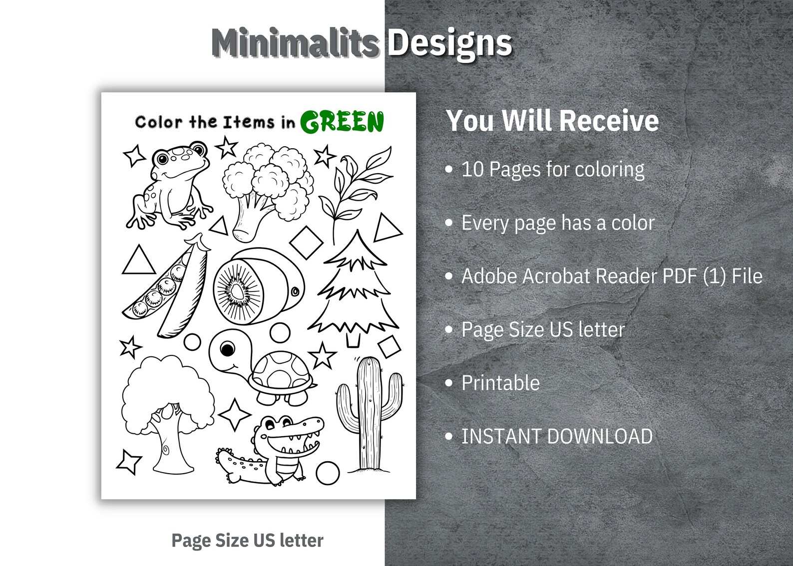 Learn and Create With Colors, Primary Colors Coloring Pages, Printable ...