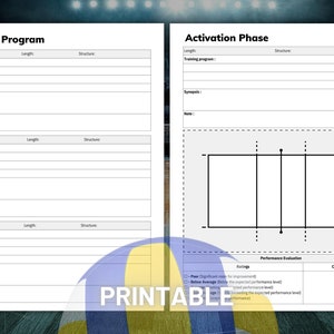 Volleyball Coaching Template, Volleyball Practice Plan, Volleyball Game ...