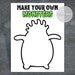 Make Your Own Monsters, Halloween Activities, Printable Coloring Pages ...