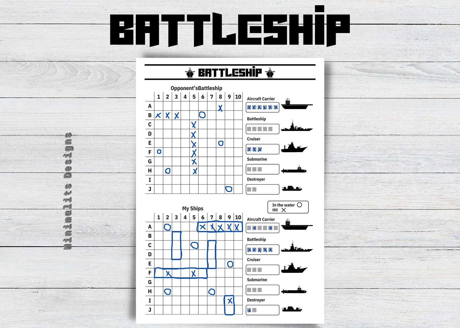 Battleship Game, Battleship Board Game, Battleship Paper Game, Road ...