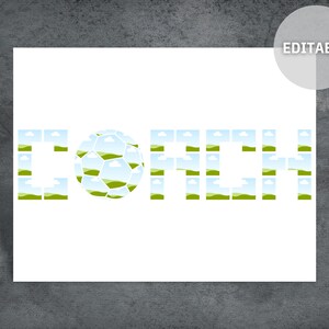 Handball Coach Photo Collage, Editable Canva Template, Handball Canva ...