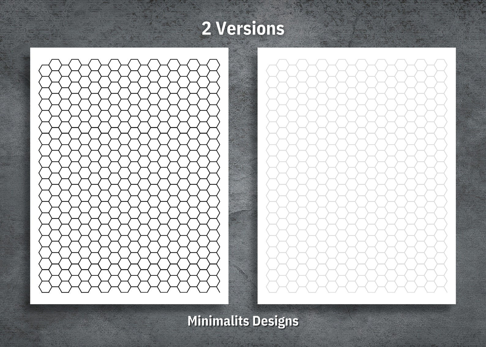 Organic Chemistry, Hexagon Grid Paper, Hexagon Paper, Hexagonal Graph ...