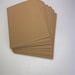 30 Pcs E-flute Brown A4 Corrugated Packing Cardboard Sheets - 1,5 Mm ...