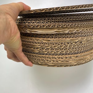 28 Cm BC Corrugated Cardboard Circle, 20 Pcs - Etsy