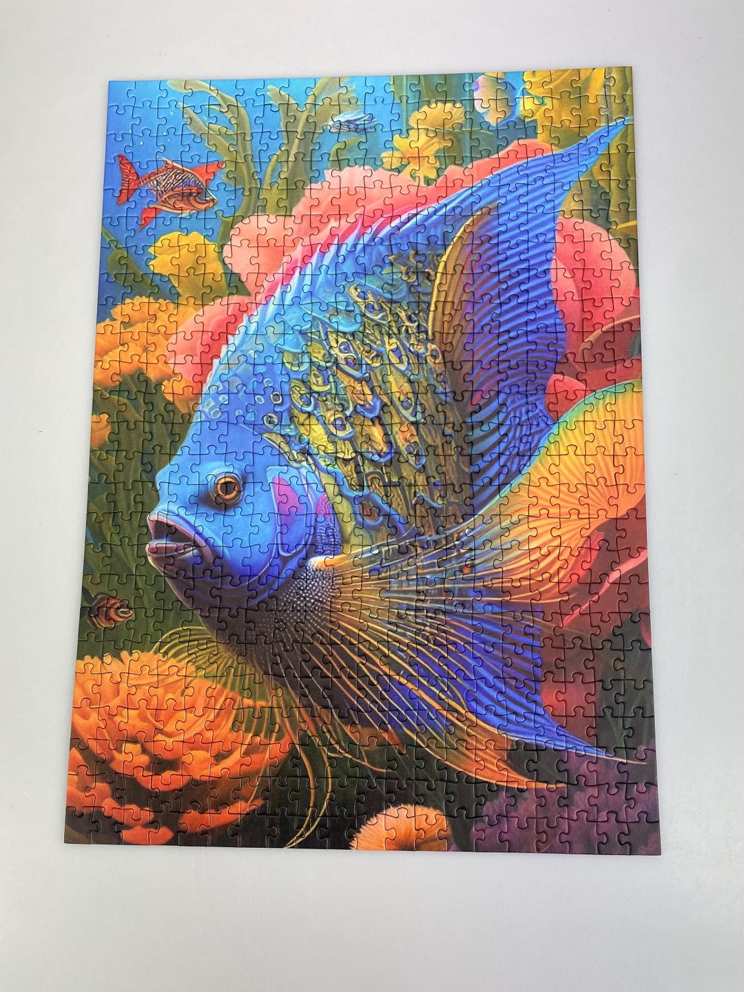 Big Fish Jigsaw – Premium 500 Piece Puzzle for Adults With Colorful ...