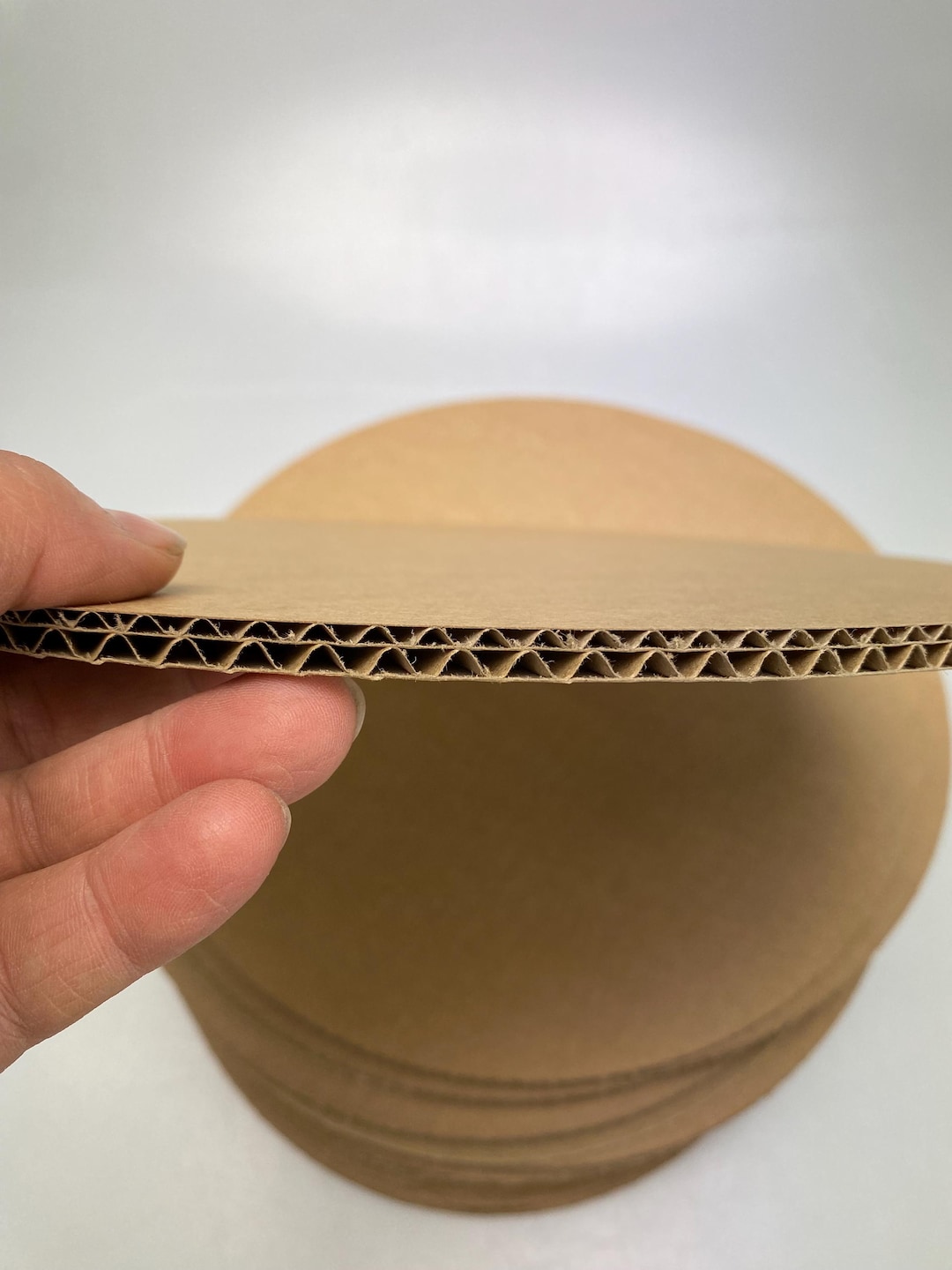 28 Cm BC Corrugated Cardboard Circle, 20 Pcs - Etsy
