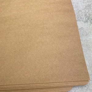 100 X Kraft Paper A4 Sheets - 100 Gsm Board for Crafts, Arts, and ...