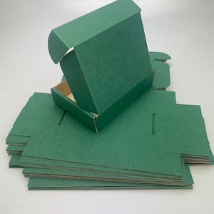 15 X Green Corrugated Cardboard Shipping Boxes, Royal Mail Small Parcel ...