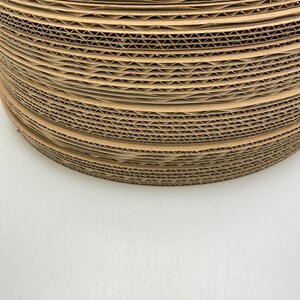 30cm (pack of 25 Pcs) Brown / Brown Corrugated Cardboard Circles - Etsy UK