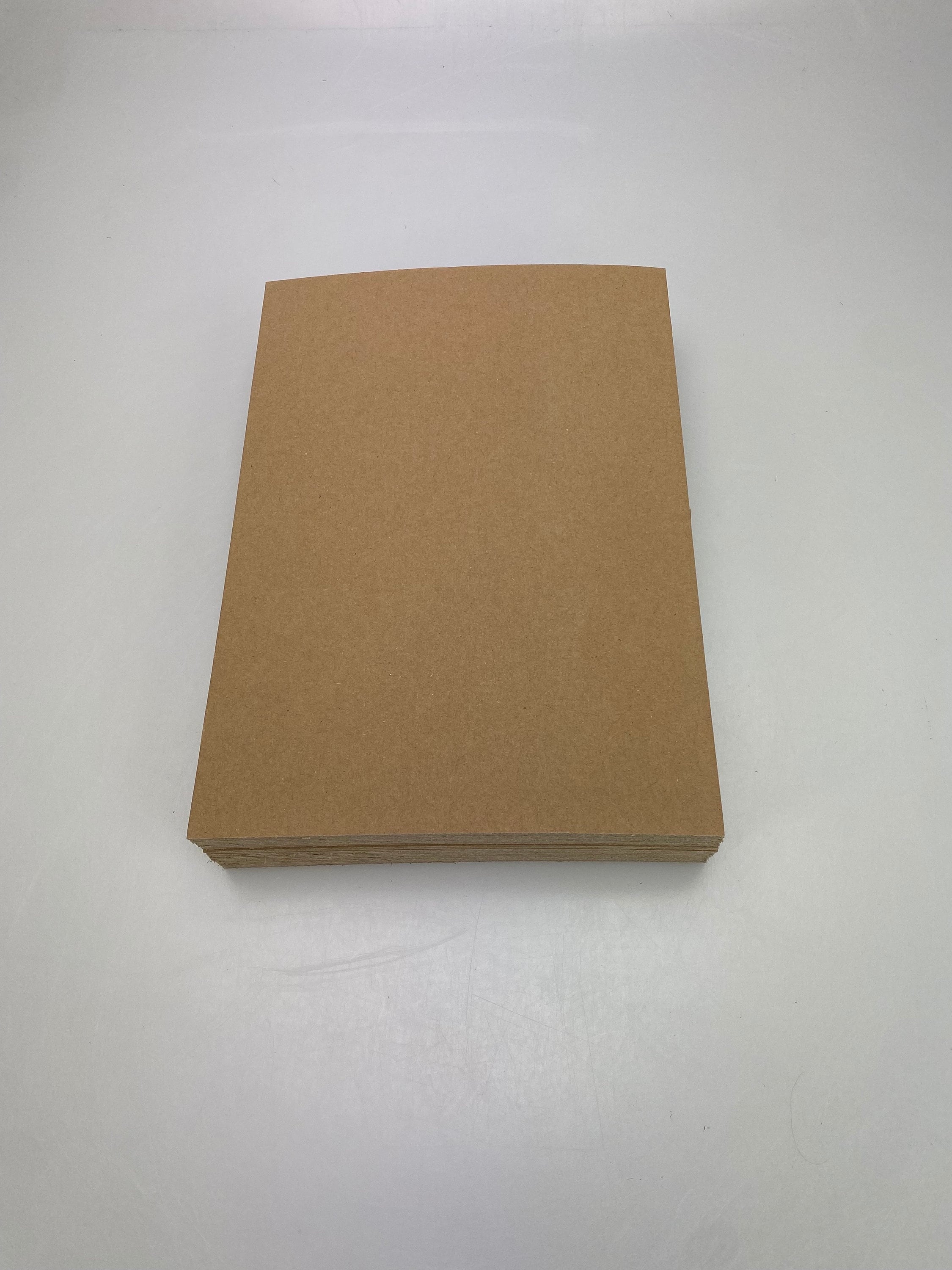 30 Pcs E-flute Brown A4 Corrugated Packing Cardboard Sheets - 1,5 Mm ...
